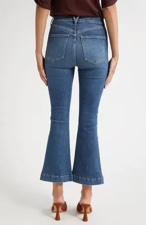 Veronica Beard Carson High-waist Flare Jeans