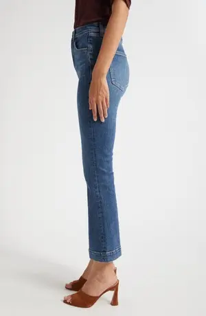 Veronica Beard Carson High-waist Flare Jeans