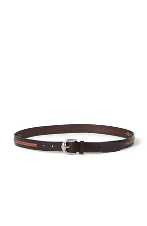 Brunello Cucinelli Leather Belt - Brown