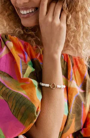 BROOK & YORK Salina Beaded Bracelet