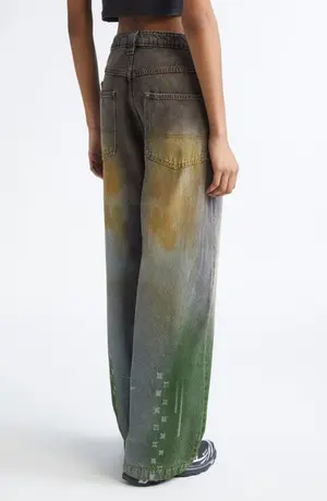 PAOLINA RUSSO Baggy Wide Leg Jeans