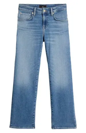7 For All Mankind Calie Ankle Straight-leg Jeans