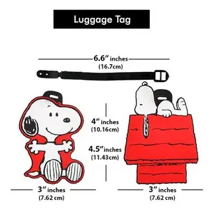 PEANUTS Snoopy Luggage Tags