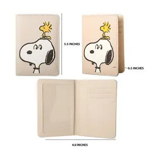 PEANUTS Snoopy Woodstock Passport Holder