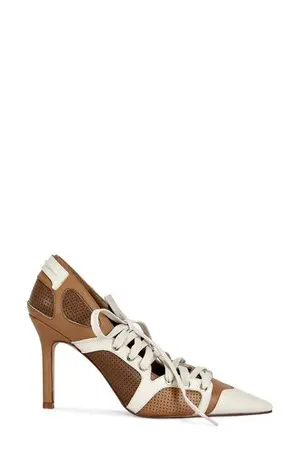 AZALEA WANG Firestring Pointed Toe Pumps