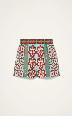 La DoubleJ Printed Pull-up Shorts