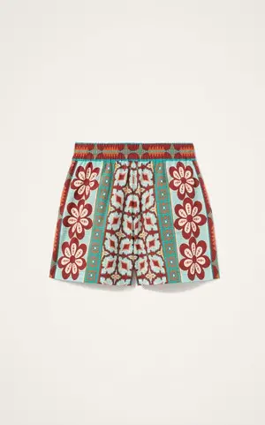 La DoubleJ Printed Pull-up Shorts