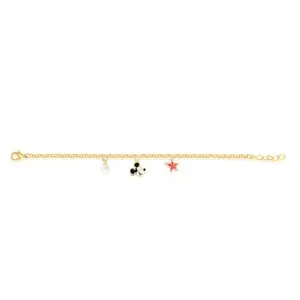 Disney Plated Charm Bracelet