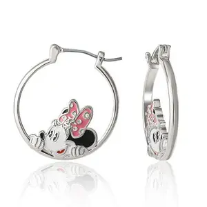 Disney Minnie Mouse Hoop Earrings