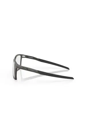 Oakley 54mm Rectangle Full Rim Optical Glasses - Grey