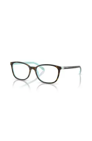 Tiffany & Co. 53mm Square Optical Glasses - Brown