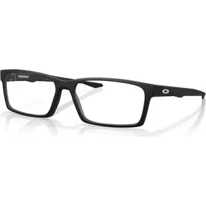 Oakley 57mm Rectangle Eyeglasses - Black