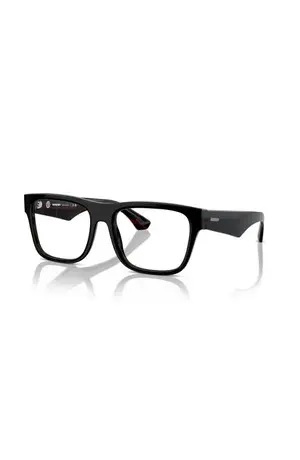 Burberry 55mm Square Optical Eyeglasses - Black