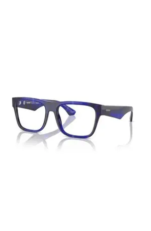 Burberry 55mm Square Optical Eyeglasses - Blue