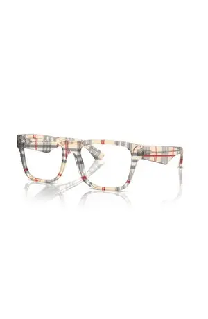 Burberry 55mm Square Optical Eyeglasses - Brown
