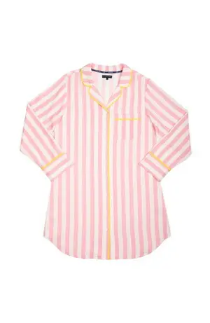 KATIE KIME Retro Stripe Sleep Shirt