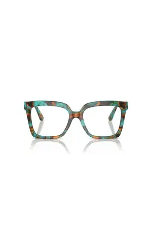 Michael Kors 53mm Square Eyeglasses - Green