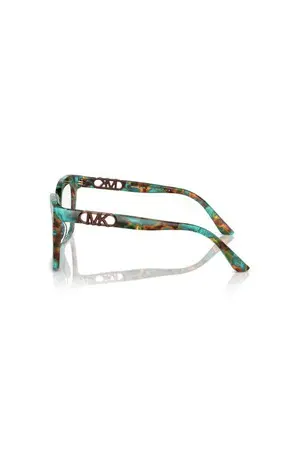 Michael Kors 53mm Square Eyeglasses - Green