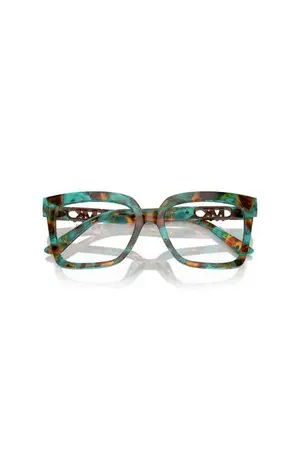 Michael Kors Square Optical Eyeglasses - Green