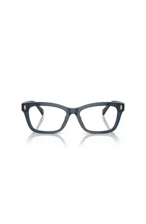 Ralph Lauren 54mm Rectangle Optical Glasses - Blue