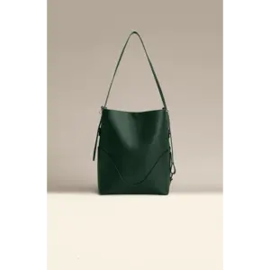 OLEADA Marina Soft Bucket Bag Forest