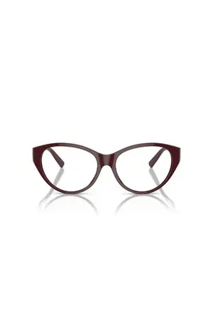 Tiffany & Co. Phantos Optical Glasses With Heart Motif - Red