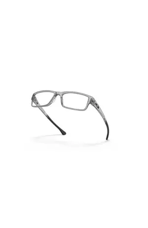 Oakley 53mm Rectangle Full Rim Eyeglasses - Black/grey
