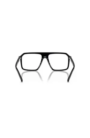 Michael Kors 57mm Square Optical Eyeglasses - Black