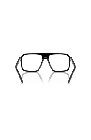 Michael Kors 57mm Square Optical Glasses - Black