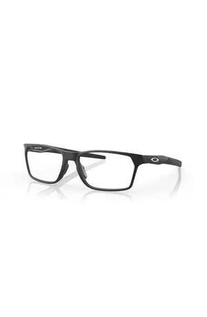 Oakley 57mm Rectangle Eyeglasses - Black