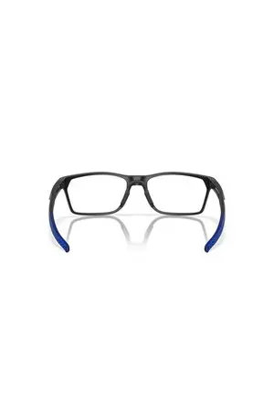 Oakley 57mm Rectangle Eyeglasses - Black/blue