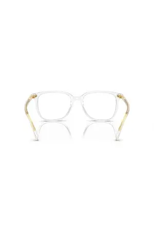 Ralph Lauren 55mm Square Full Rim Eyeglasses - Transparent