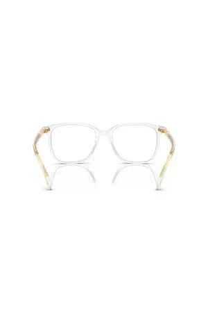 Ralph Lauren 55mm Square Full Rim Eyeglasses - Transparent