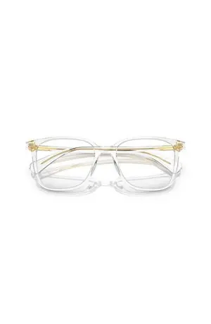 Ralph Lauren 55mm Square Full Rim Eyeglasses - Transparent