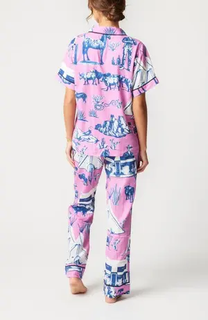 KATIE KIME Marfa Toile Pants Set - Pink