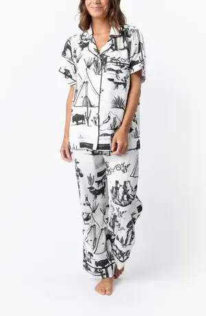 KATIE KIME Marfa Toile Pants Set - White