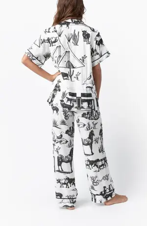 KATIE KIME Marfa Toile Pants Set - White