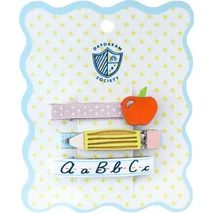 JOLLITY & CO Smarty Pants Abc Hair Clip Set - Assorted Pre-pack