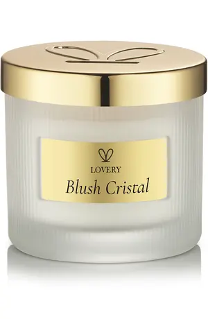 LOVERY Luxury Scented Soy Candle - Blush Cristal