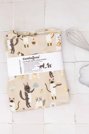 CATTINGTON Kitchen Apron For Cat Lovers