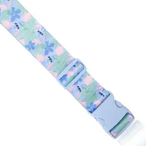 Disney Stitch Tropical Luggage Strap Set