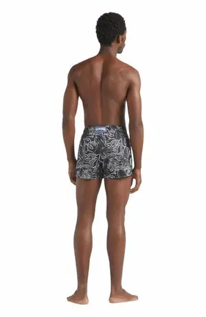 Vilebrequin Poulpes Octopus Print Swim Shorts - Noir