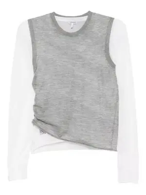 Loewe Draped Cashmere Top