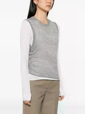 Loewe Draped Cashmere Top