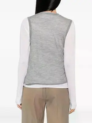 Loewe Draped Cashmere Top