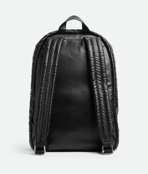 Bottega Veneta Intrecciato Backpack - Black