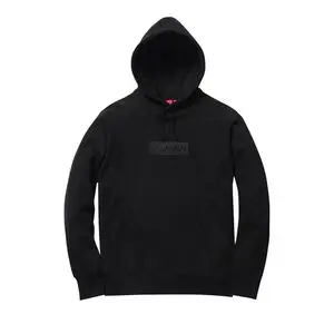 Supreme Box Logo Pullover Hoodie - Black | Editorialist