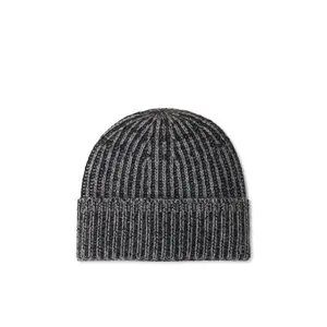 Bogner Rib-Knit Beanie Gray/anthracite