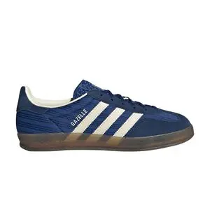Adidas Gazelle Indoor Pinstripe Satin Sneakers
