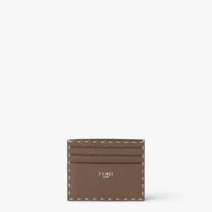 Fendi Selleria Card Holder - Brown